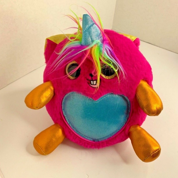 Zuru | Toys | Zuru Plush Stuffed Animal Toy Pink Butterfly Rainb | Poshmark